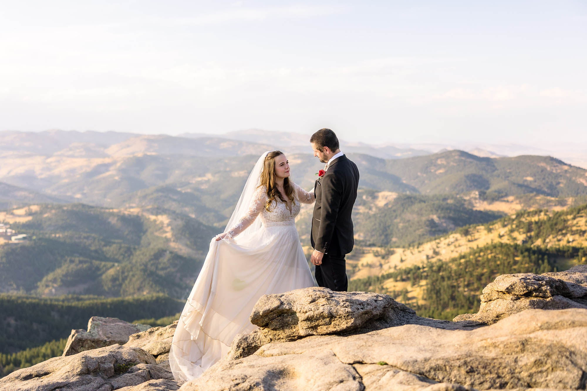 Haley & Jeremy’s Heartfelt Chautauqua Elopement » Be Boulder Photography